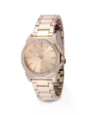 INVICTA Speedway Crystal Bezel Watch - Pink