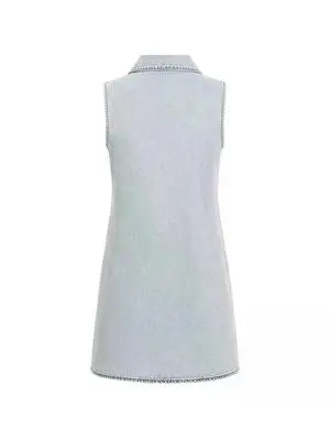 FRAME Sleeveless Denim Mini Dress