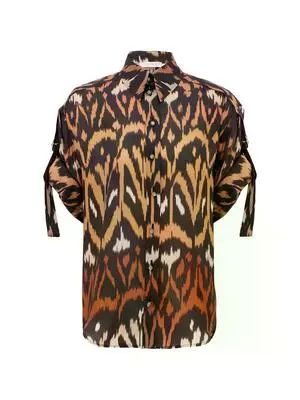 Zimmermann Aster Relaxed Shirt - Black