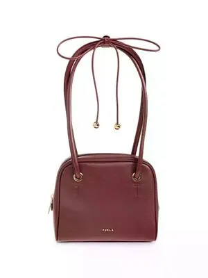 Furla Poppy Leather Shoulder Bag