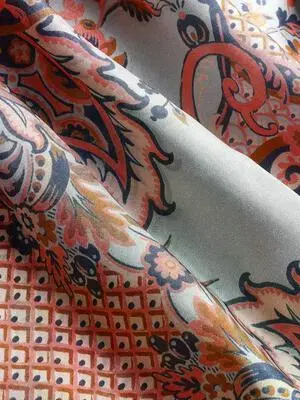Zimmermann Paisley Print Silk Halter Top