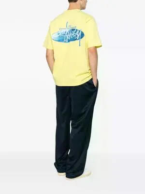 StÜssy Wave Oval Logo T-shirt
