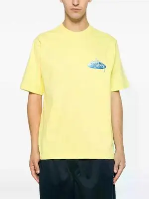 StÜssy Wave Oval Logo T-shirt