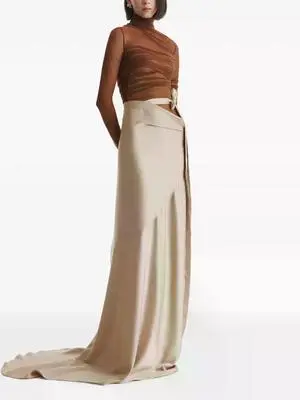 2310 STUDIO Side-tie Maxi Skirt