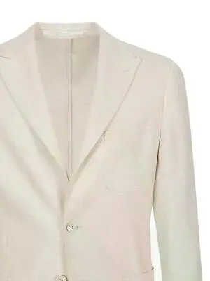 Eleventy Single-breasted Peak-lapel Blazer