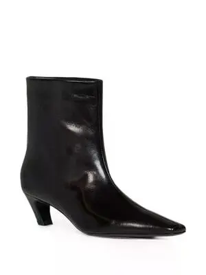 Khaite Square-toe Ankle Boots