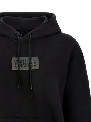 MAISON MARGIELA Logo Patch Drawstring Hoodie