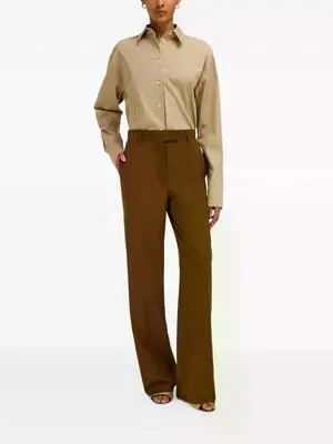 FERRAGAMO Tailored Chevron Trousers