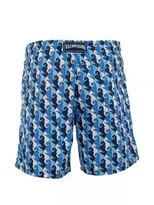 MARY KATRANTZOU Seahorse Print Swim Shorts