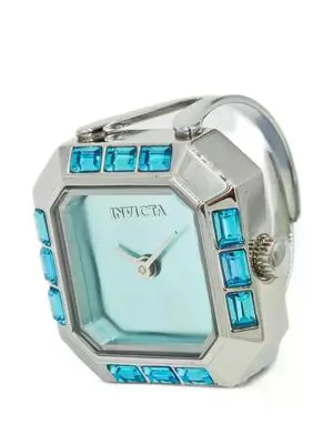 INVICTA Mini Angel Crystal-embellished Ring Watch - Blue