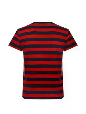 Polo Ralph Lauren Striped Embroidered Logo T-shirt