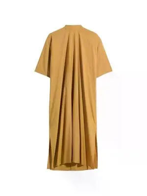 LEMAIRE Short-sleeve Belted Midi Dress