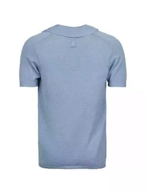 HANNES ROETHER Fine-knit Short-sleeve T-shirt
