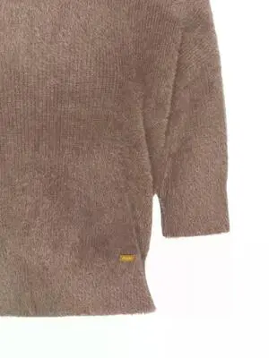 L'Agence Guinevere Fuzzy-knit T-shirt
