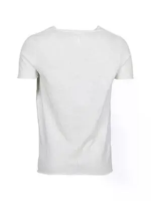 HANNES ROETHER Raw-cut Edge T-shirt