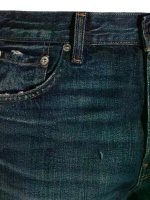 HAIKURE Faded Whiskered Jeans