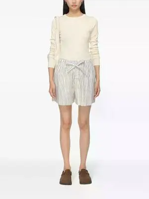 FLORE FLORE Max Organic Cotton Crewneck T-shirt - Neutrals