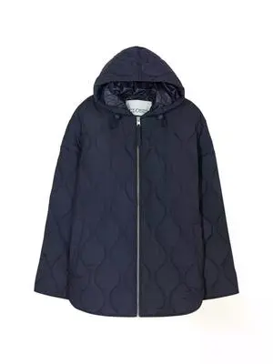 Closed Quilted Oversized Jacket - Blue