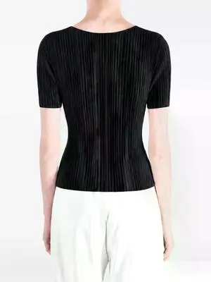 Issey Miyake Plissé Effect T-shirt