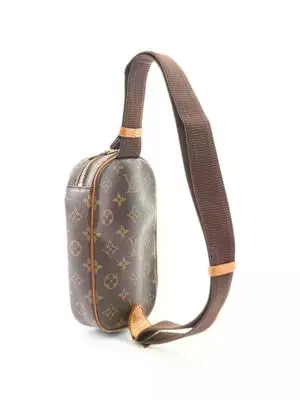 LOUIS VUITTON 2004 Monogram Pochette Ganju Belt Bag