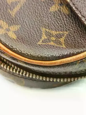 LOUIS VUITTON 2004 Monogram Pochette Ganju Belt Bag