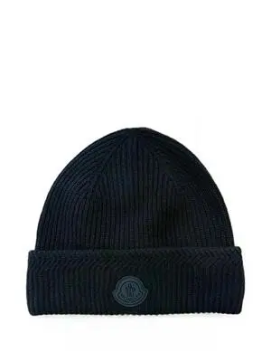 Moncler Ribbed Beanie Hat
