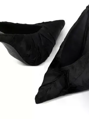 LE SILLA Crinkled-effect Sandals