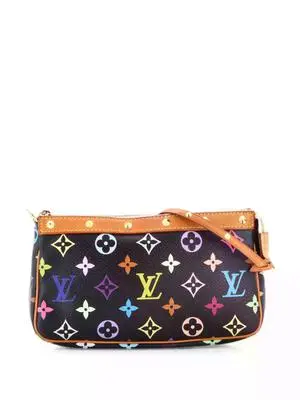 LOUIS VUITTON Monogram Multicolor Pochette Accessoires Clutch Bag