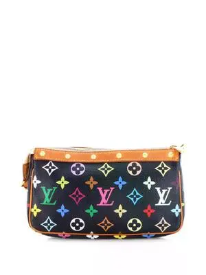 LOUIS VUITTON Monogram Multicolor Pochette Accessoires Clutch Bag