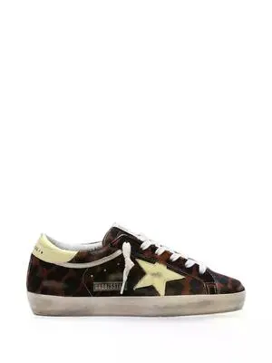 GOLDEN GOOSE Super-star Horsy-print Sneakers