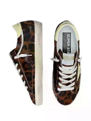 GOLDEN GOOSE Super-star Horsy-print Sneakers