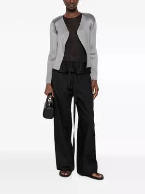 Issey Miyake V-neck Cardigan