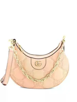 Gucci Gg Matelassé Leather Mini Shoulder Bag - Neutrals