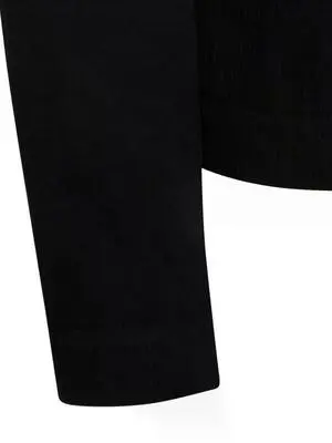 Fabiana Filippi Lace-trim V-neck T-shirt