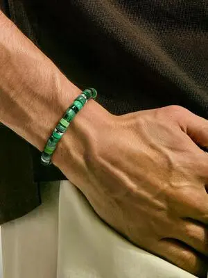 John Hardy Heishi Emerald Bracelet