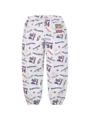 Supreme X Mitchell & Ness Nba Logo-print Track Pants