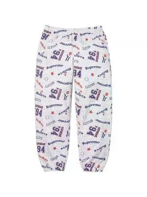 Supreme X Mitchell & Ness Nba Logo-print Track Pants