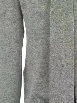 ROTATE BY BIRGER CHRISTENSEN High-neck Tie-back Sweater