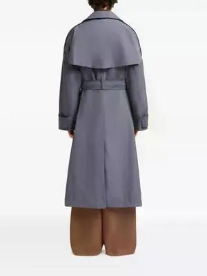 Marni Belted Trench Coat - Blue