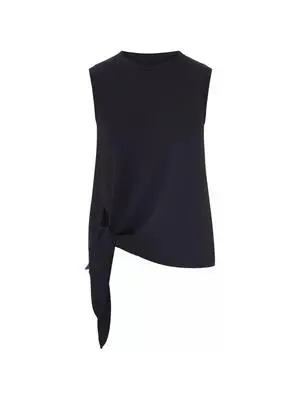 JW Anderson Knotted Hem Tank Top - Black