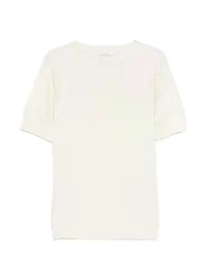 LEMAIRE Ribbed-knit Short-sleeved T-shirt