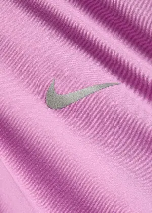 Nike Dri-fit Uv Half-zip Stretch Jersey Running Top