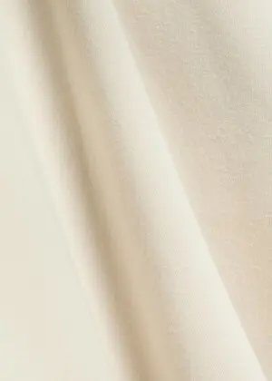 Nike Cropped Jersey Sweatshirt - Beige