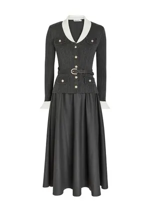 Self-portrait Flared Day Dresses