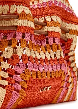 Loewe X Paula's Ibiza Medium Crochet Clutch
