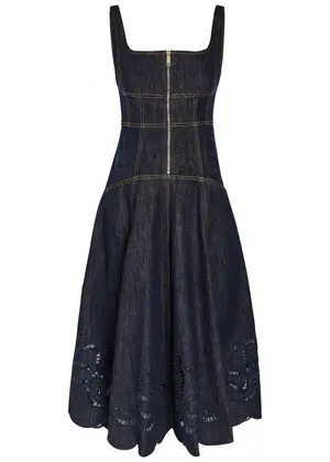 Self-portrait Square Neck Day Dresses