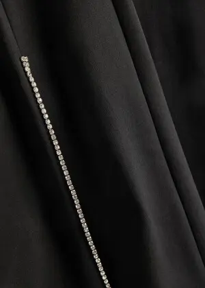 Alice + Olivia Embellished Flare Trousers