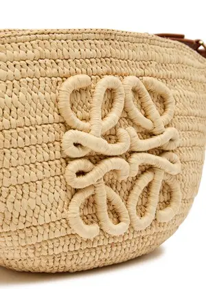 Loewe X Paula's Ibiza Raffia Cross-body Bag