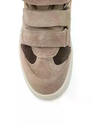 Isabel Marant Étoile Beige Panelled Sneakers