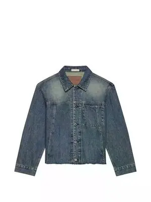 Helmut Lang Frayed-hem Denim Jacket
